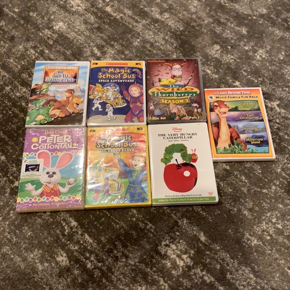 Media | Brand New Kids Dvds 7 Sold Together | Poshmark